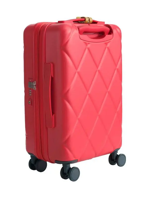 VERA BRADLEY 22" Adair Spinner Rolling Luggage - Red