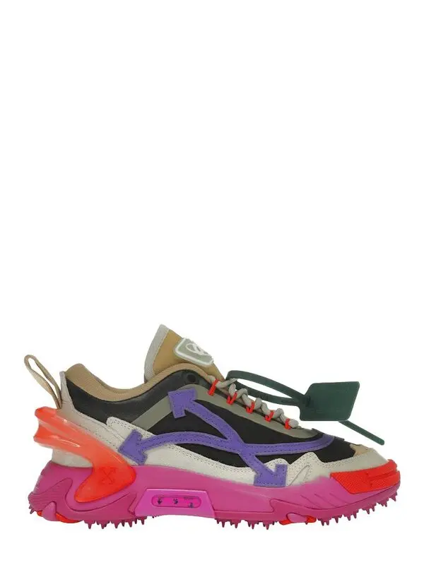 Off-White Odsy-2000 Sneakers - Beige/purple