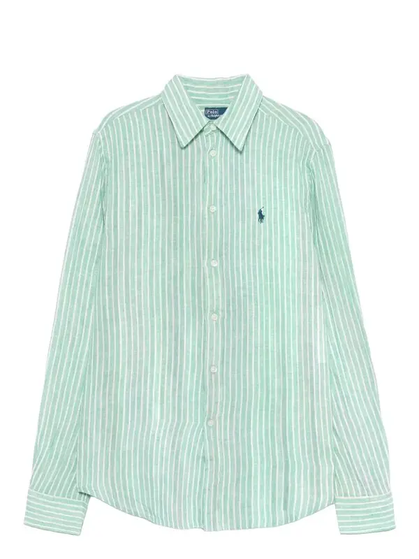 Polo Ralph Lauren Striped Button-down Shirt - Green
