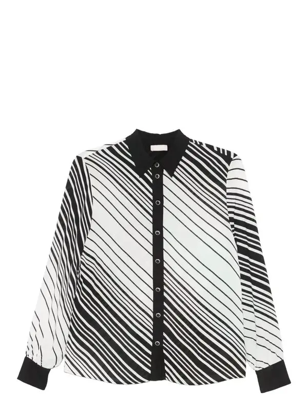 Liu Jo Striped Shirt - White