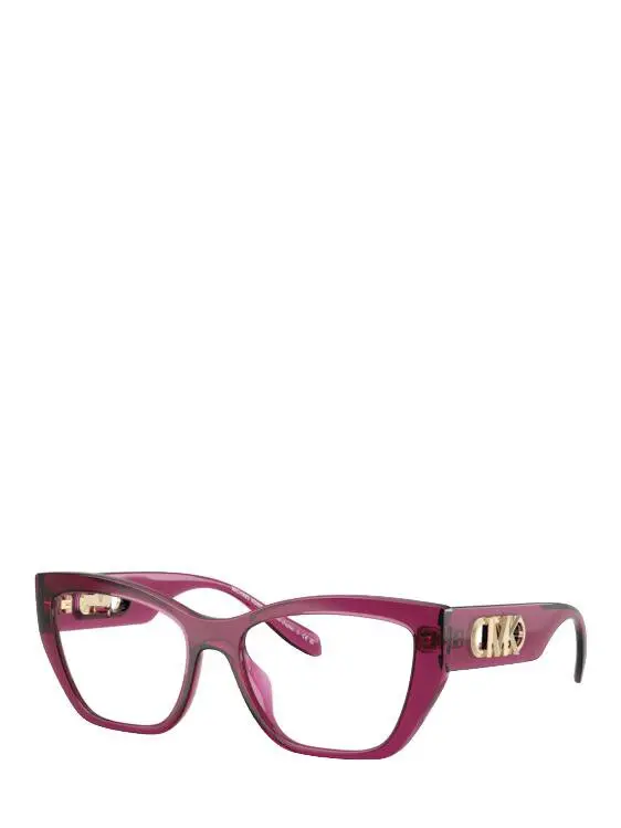 Michael Kors Puglia Eyeglasses - Berry Transparent