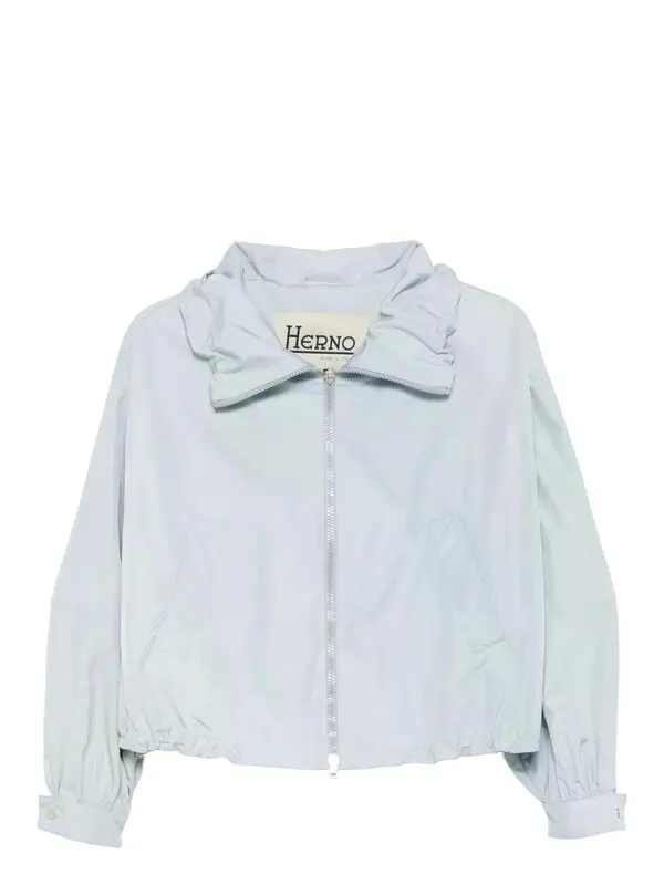 Herno Drawstring-neck Jacket - Blue