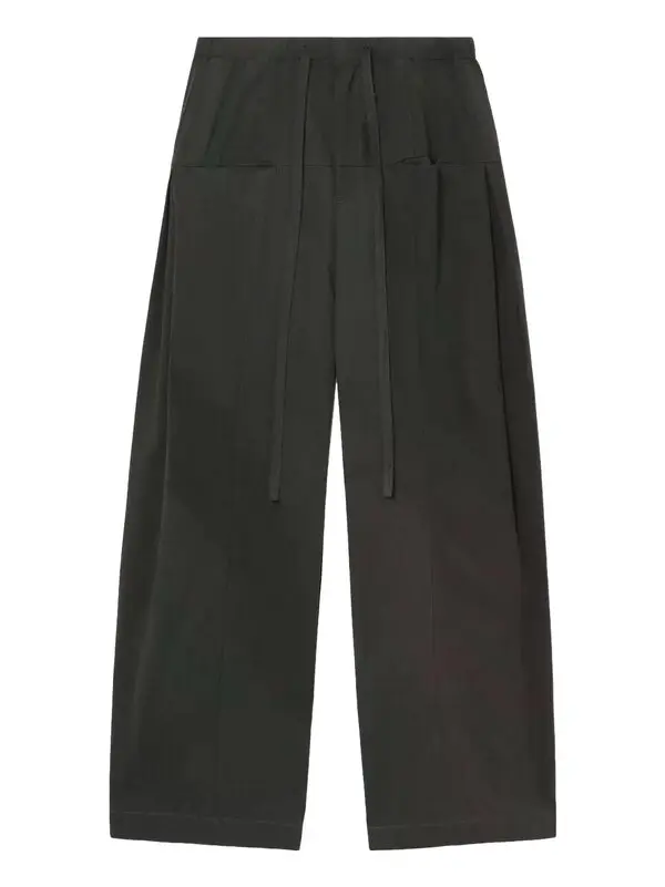 TOUT A COUP Straight-leg Trousers - Grey