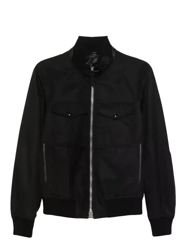 TOM FORD Zip-up Jacket - Black