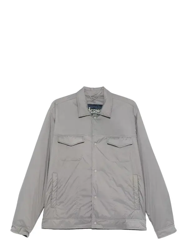 Herno Padded Shirt Jacket - Grey