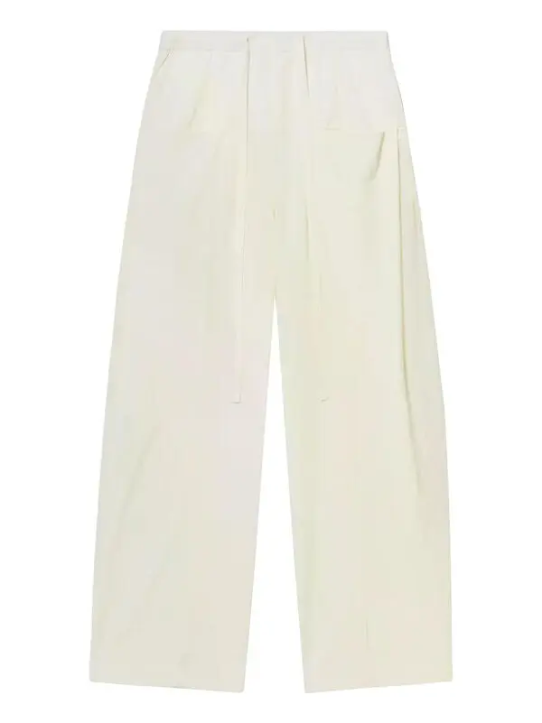 TOUT A COUP Straight-leg Trousers - White