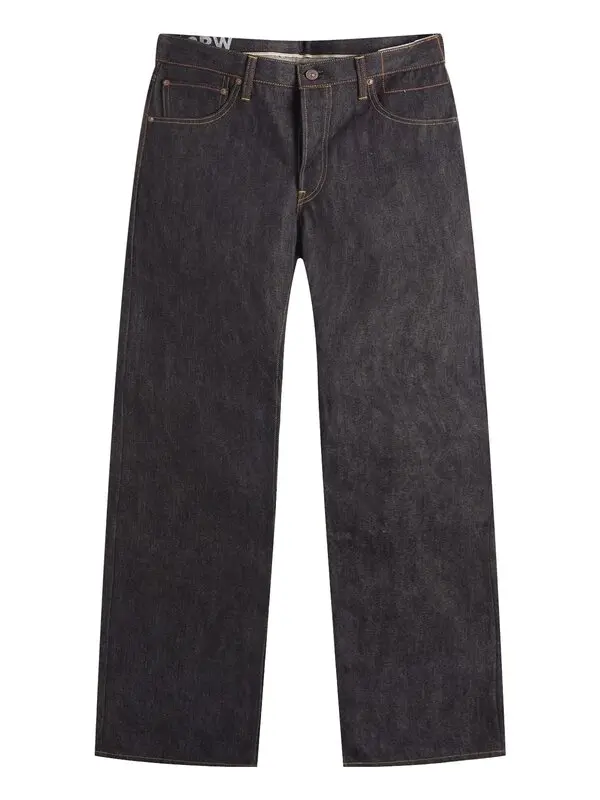 Visvim Social Sculpture 01 13 Oz Raw Slim Jeans - Raw Indigo
