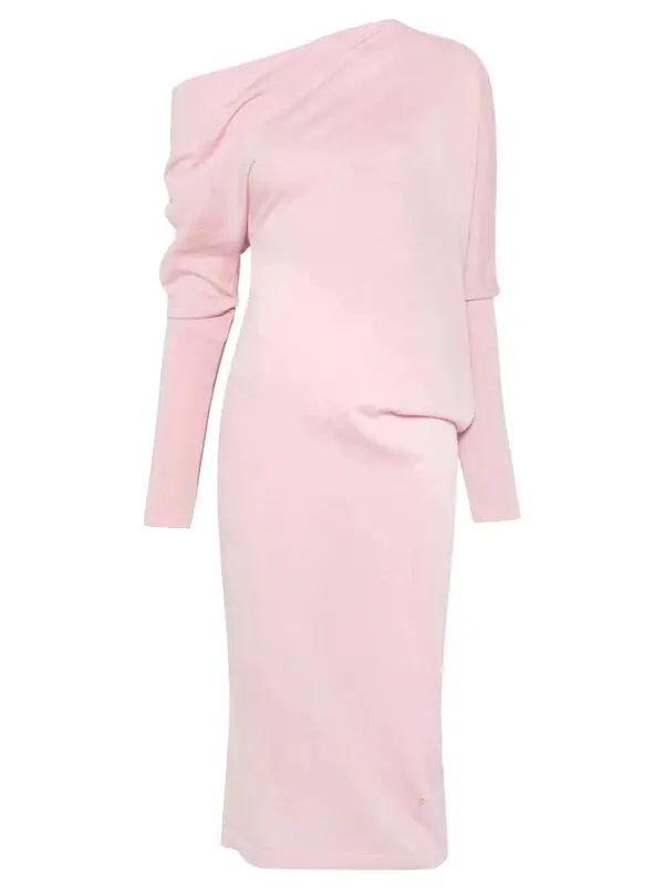 Moschino Asymmetric Mini Dress - Pink