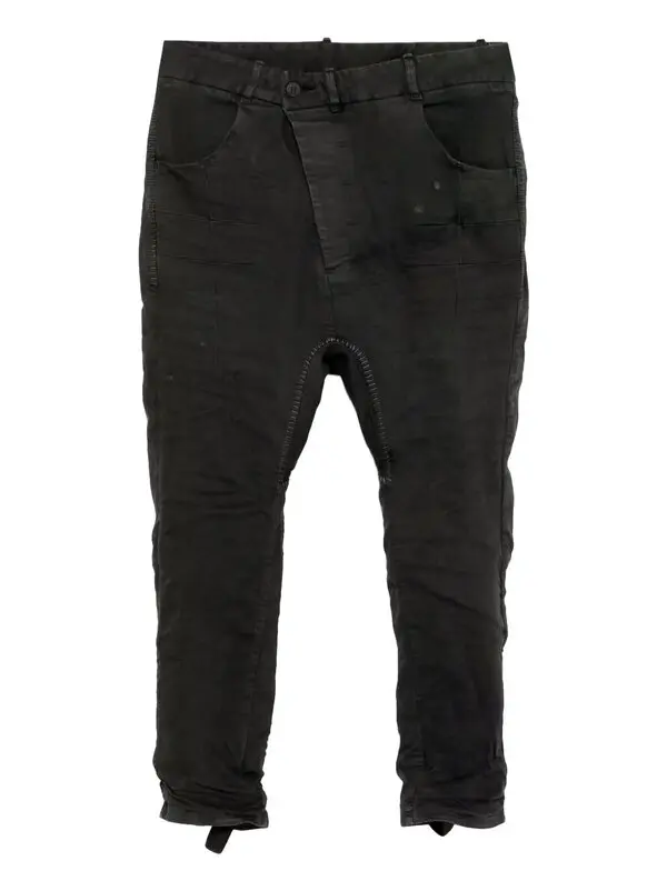 Boris Bidjan Saberi Drop-crotch Trousers - Grey