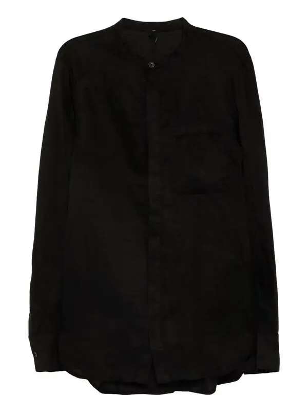 Masnada Button-up Shirt - Black