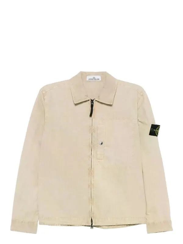 Stone Island Compass-badge Overshirt - Neutrals