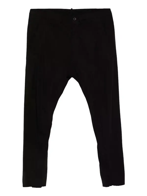 Masnada Drop-crotch Trousers - Black