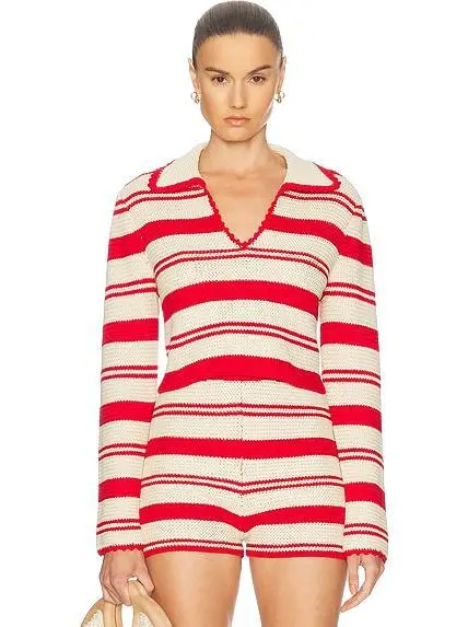 AKNVAS Rowan Knit Top - Anemone