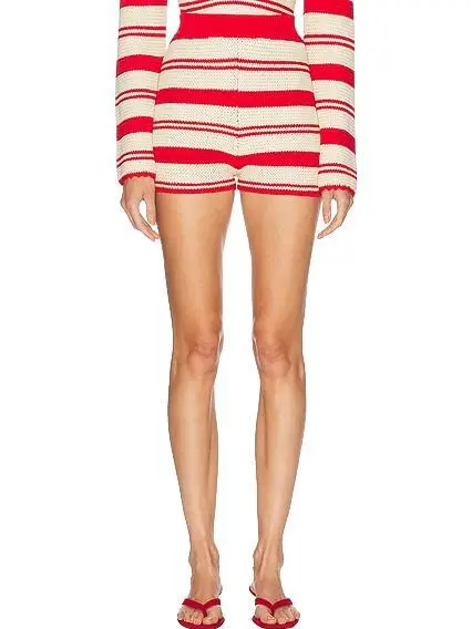 AKNVAS Brit Knit Short - Anemone