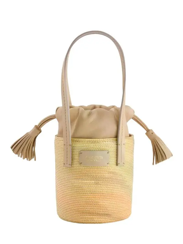 Giambattista Valli Raffia Beach Bag - Neutrals