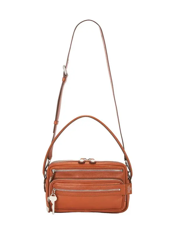 Acne Studios Camero Party Bag - Cognac Brown