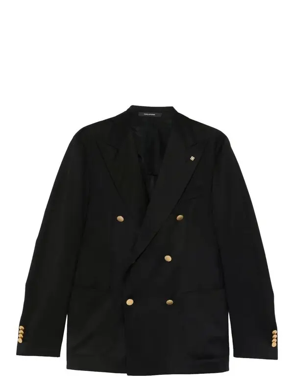 Tagliatore Wool Blazer - Black