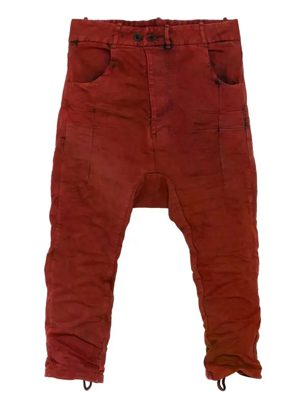 Boris Bidjan Saberi P15.1 Bf Jeans - Red