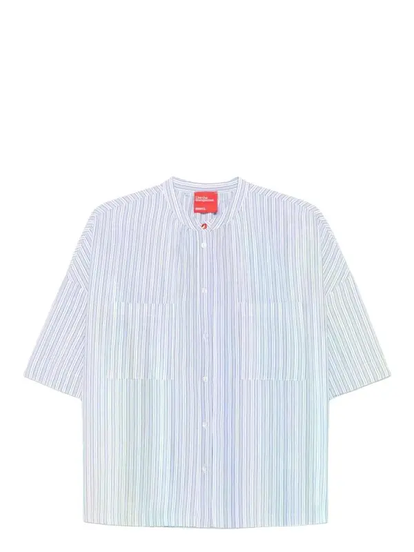 MERCI Striped Shirt - Blue