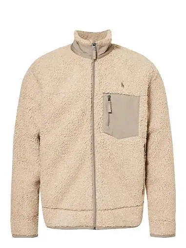 Ralph Lauren Patch-pocket Fleece Jacket - Adirondack Heather