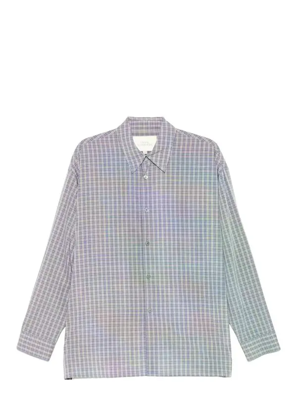 Studio Nicholson Plaid-check Shirt - Neutrals