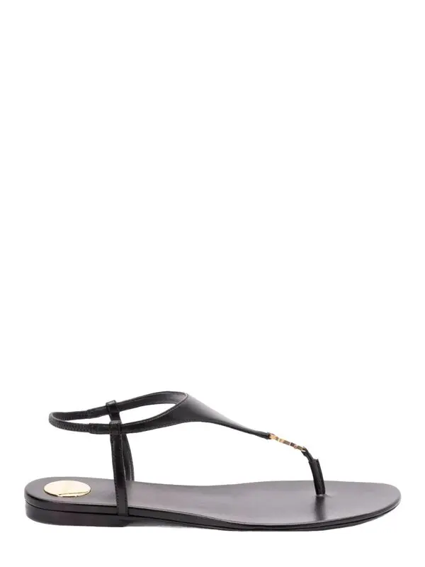 Saint Laurent Cassandra Sandals - Black