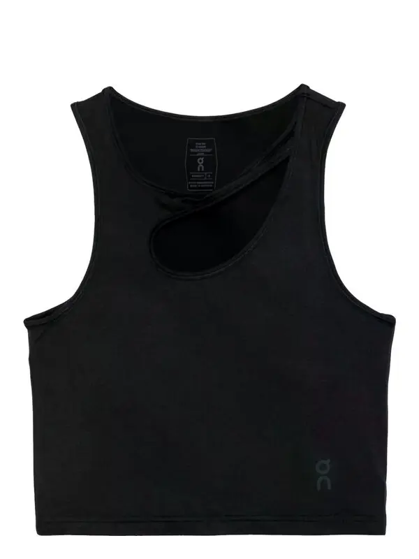 On Studio Cut-out Tank Top - Black