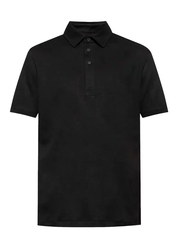 Paul & Shark Jersey Polo Shirt - Black