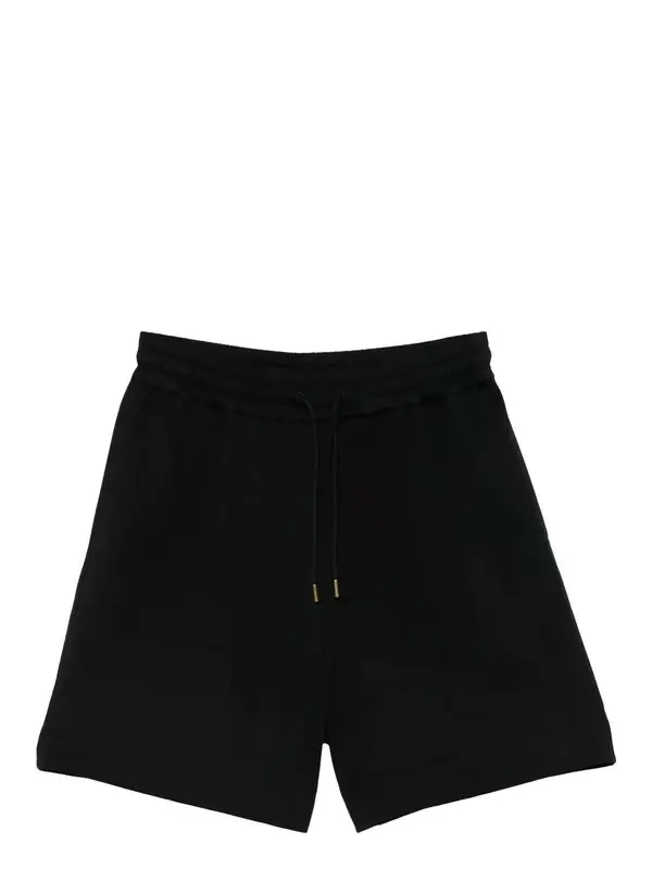 Moncler Cotton Track Shorts - Black