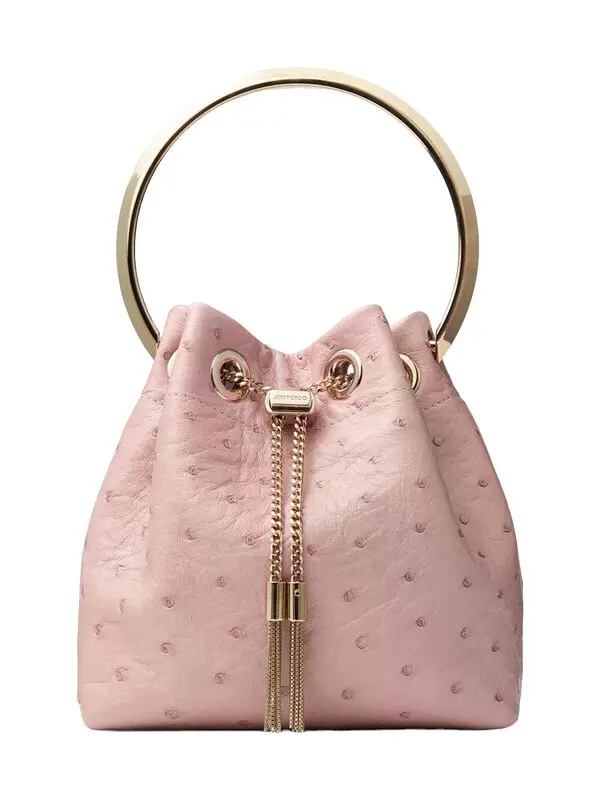JIMMY CHOO Bon Bon Bucket Bag - Pink
