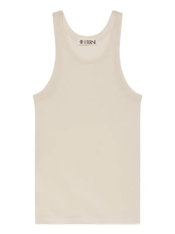 Eterne Ryder Cashmere Tank Top - Beige