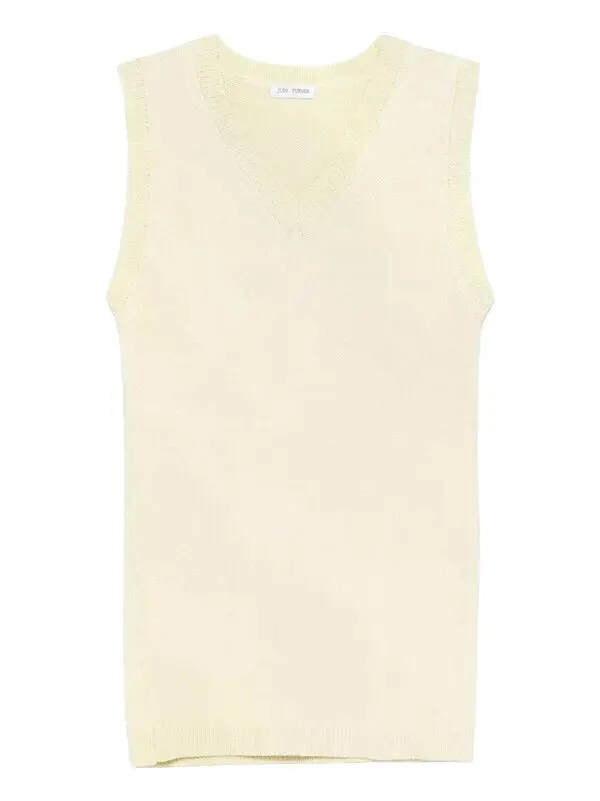 JUDY TURNER Bryony Vest - Yellow