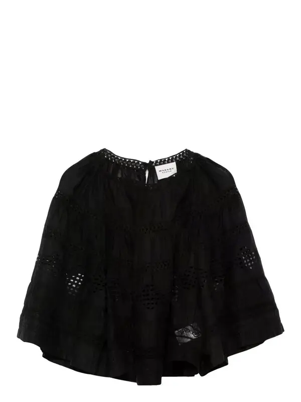 MARANT ETOILE Dilama Blouse - Black