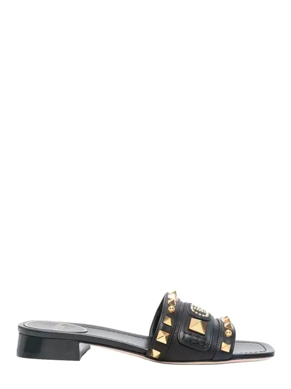 Valentino Garavani Rockstud Sandals - Black