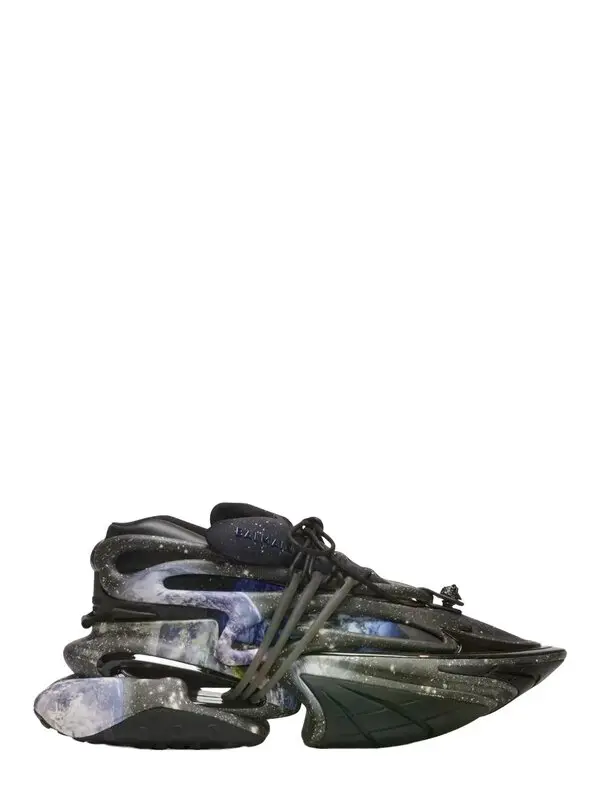 Balmain Unicorn Low-top Sneakers - Black