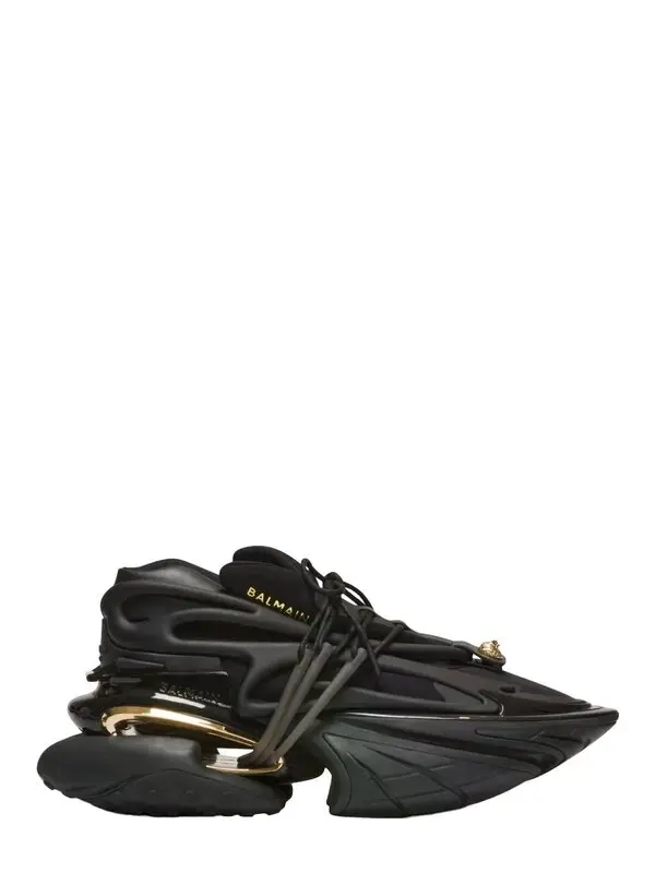 Balmain Unicorn Low-top Sneakers - Black