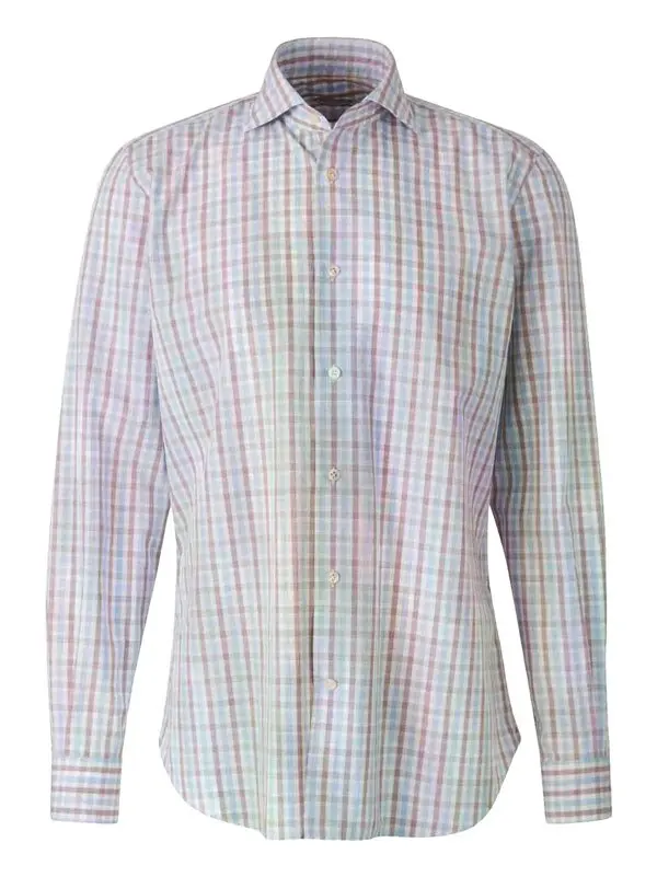 VINCENZO DI RUGGIERO Cotton Shirt - Blue