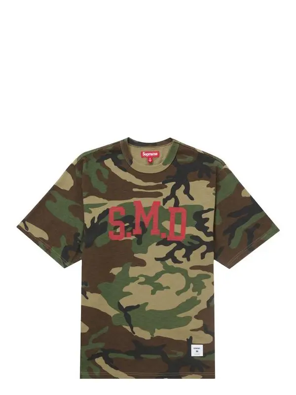 Supreme Smd Short Sleeve Top - Woodland Camo
