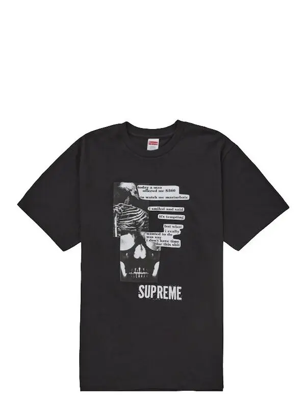 Supreme Anatomy Tee Shirt - Black