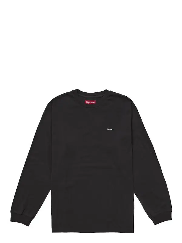 Supreme Small Box Long Sleeve Tee Shirt - Black