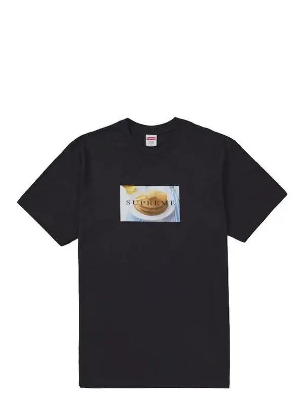 Supreme Pancakes Tee Shirt - Black