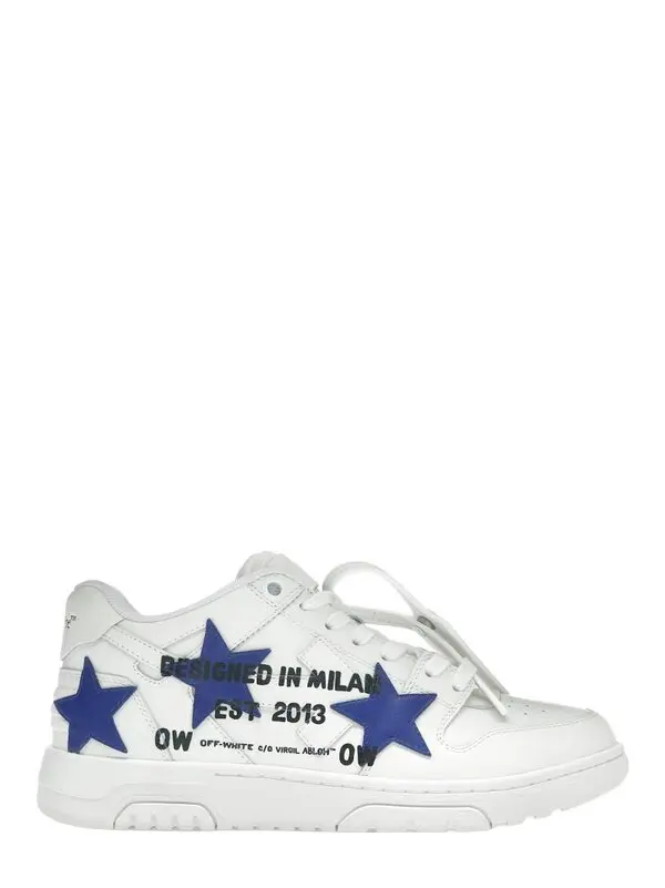 Off-White Out Of Office Low Top Sneakers - White/blue