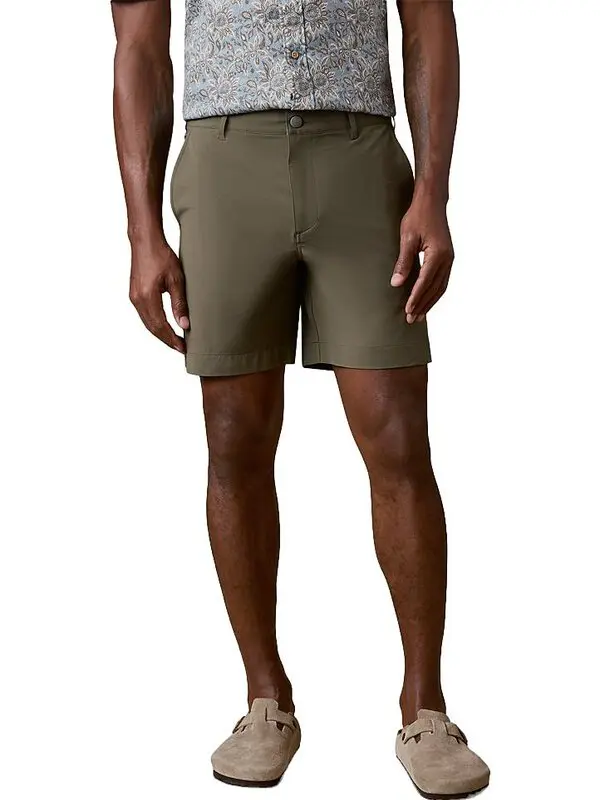 Faherty Brand All Day 7" Shorts - Surplus Olive