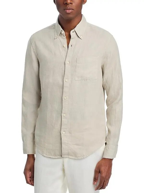 ALEX CRANE Playa Linen Shirt - Bone