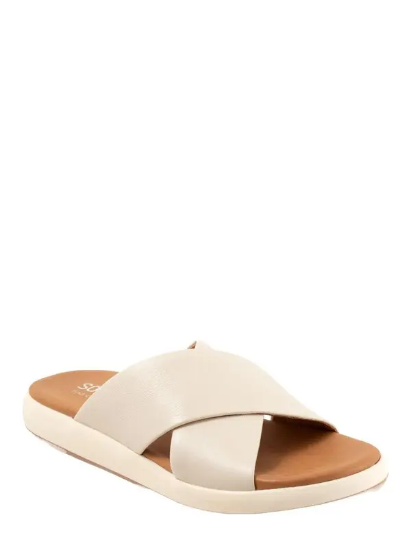Softwalk Jesi Slide Sandal - Ivory