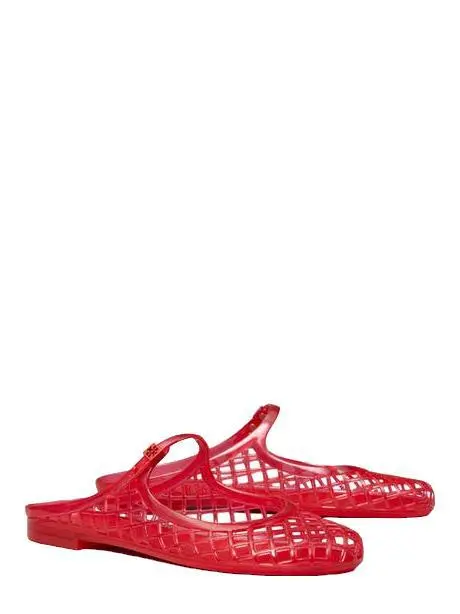 Tory Burch Mellow Jelly Mule - Red Volcano / Red Volcano