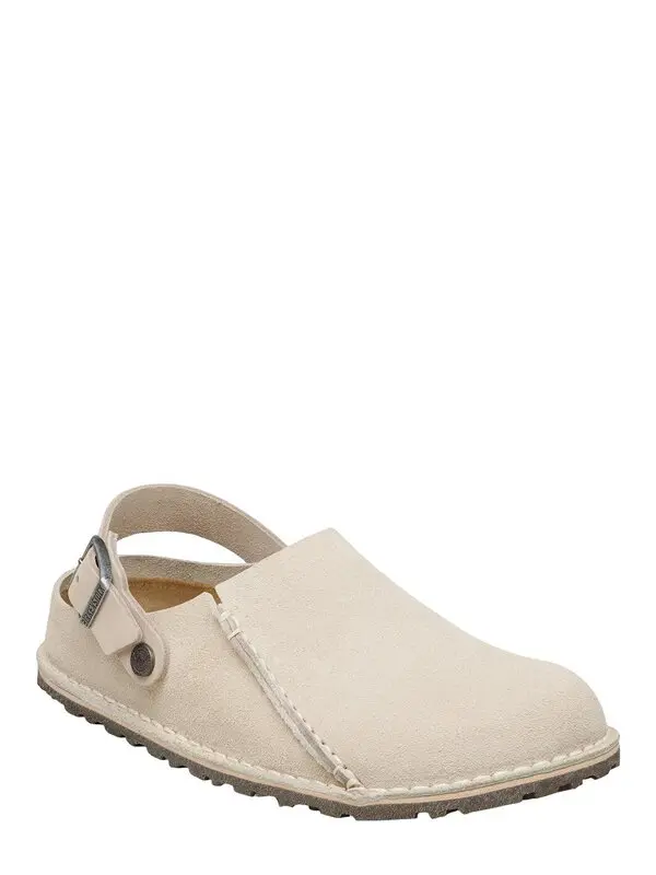 BIRKENSTOCK Lutry 365 Clog - Oyster Suede