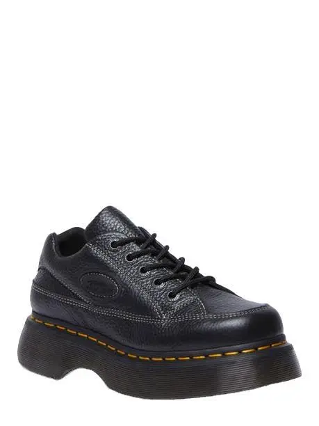 Dr. Martens Mixed Media Platform Sneakers - Black
