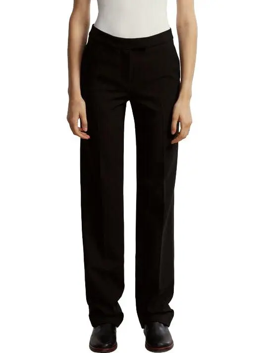 Marina Moscone Tailored Slim Trouser - Black