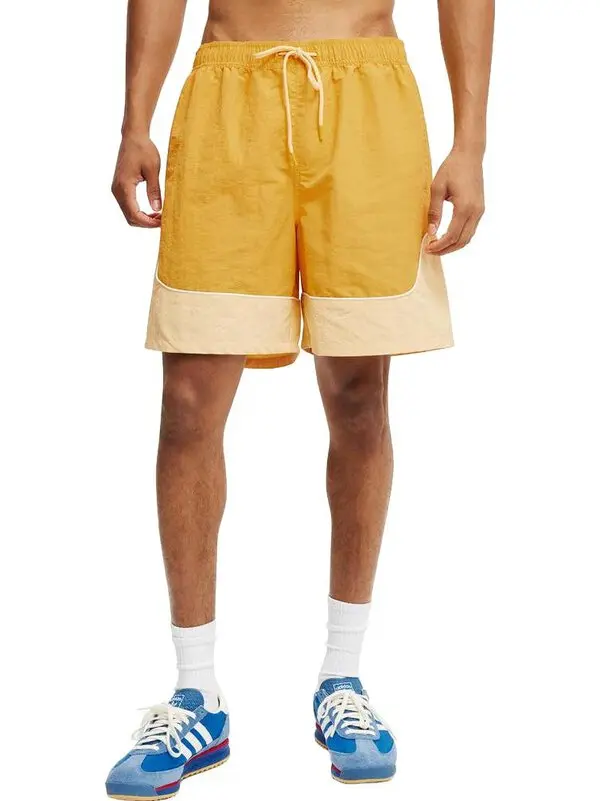 COTTON ON All Purpose Short - Yellow Tonal Panel